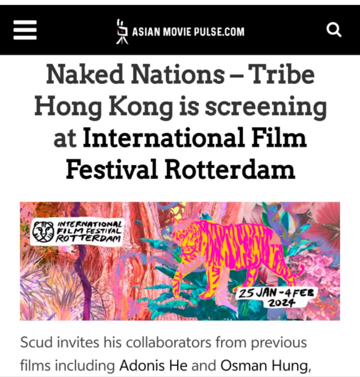 香港電影評論：《裸族之香港部落》(2024)，導演：雲翔 – scudfilms